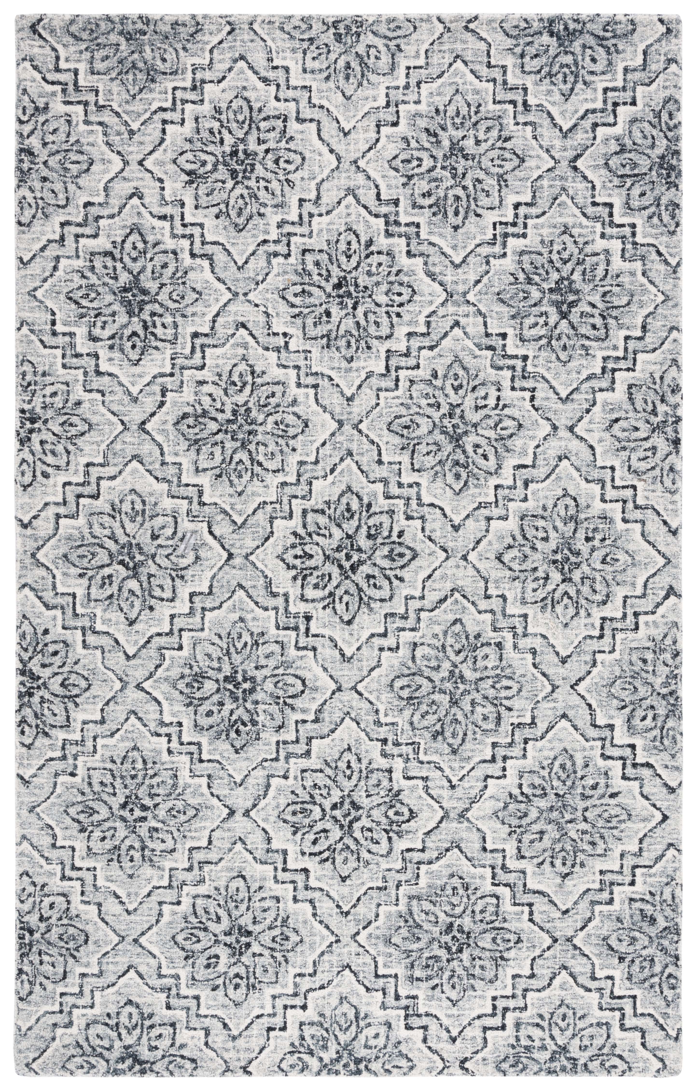 Safavieh Hand Tufted Abstract Collection Blue / Grey Area Rugs ...