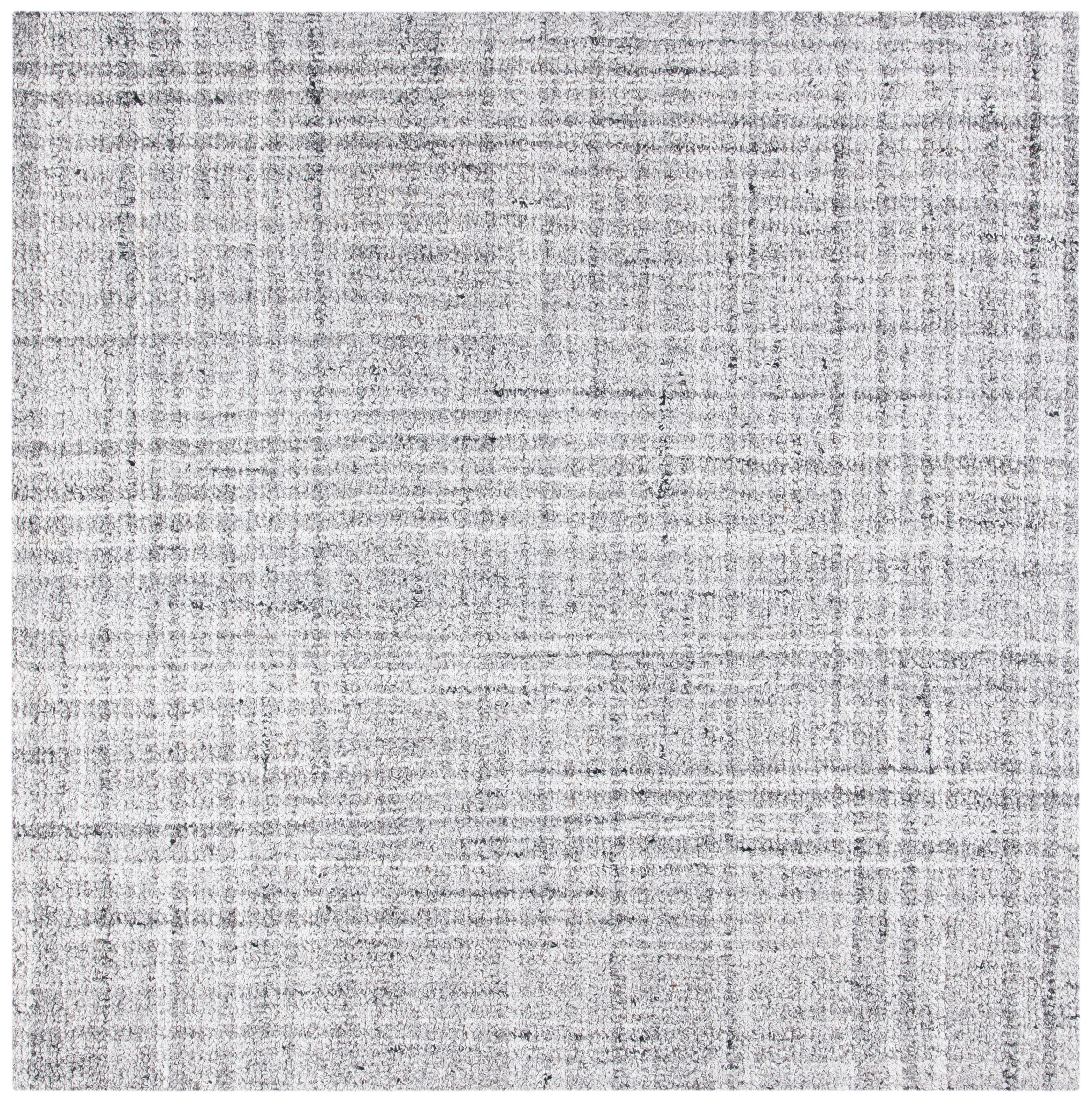 Safavieh Hand Tufted Abstract Collection Grey / Black Area Rugs ...